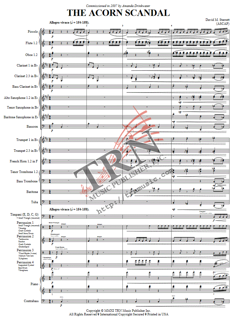 MusicaInfo.net/Detail/Acorn Scandal, The (4058323)